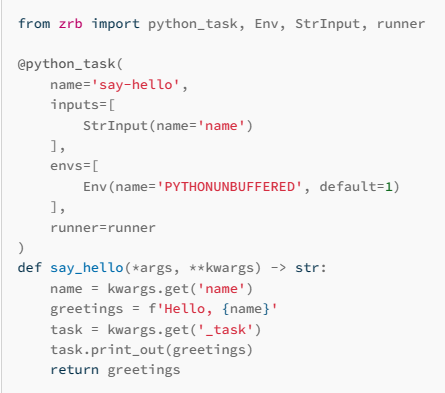 GoFrendi on Twitter: "Declaring tasks in Python give you much flexibility, since some tasks are ...
