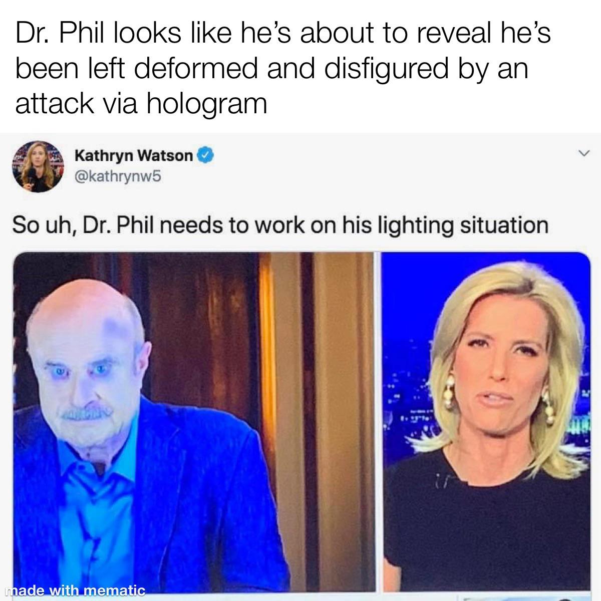 Prequel Memes on Twitter: "Has Dr. Phil been struggling with the Dark Side? https://redd.it/13p70v2"