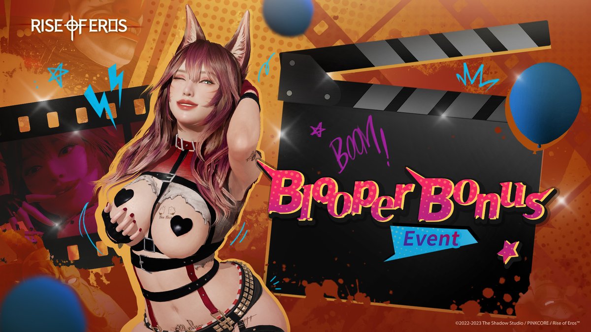 Rise of Eros on Twitter: "【Blooper Bonus Event】 Yoohoo~ It's Miriam~ Did ya see those movie ...