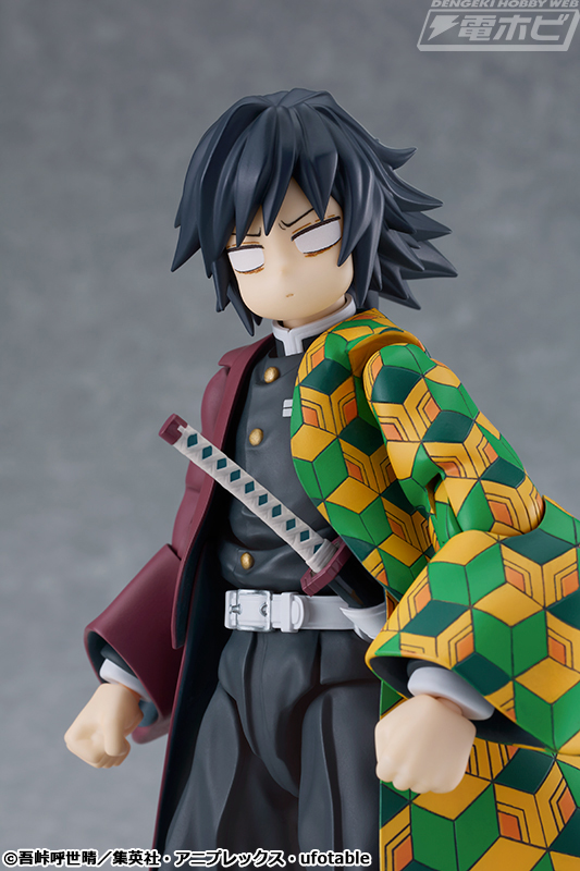 電撃ホビーウェブ on Twitter: "【今週の話題】『#鬼滅の刃』水柱・冨岡義勇がfigmaシリーズでフィギュア化！広い可動領域と日輪刀や水エフェクトパーツで様々な戦闘シーンが再現可能 ...