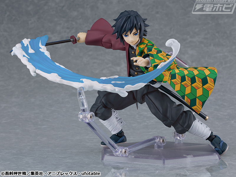 電撃ホビーウェブ on Twitter: "【今日の話題】『#鬼滅の刃』水柱・冨岡義勇がfigmaシリーズでフィギュア化！広い可動領域と日輪刀や水エフェクトパーツで様々な戦闘シーンが再現可能 ...