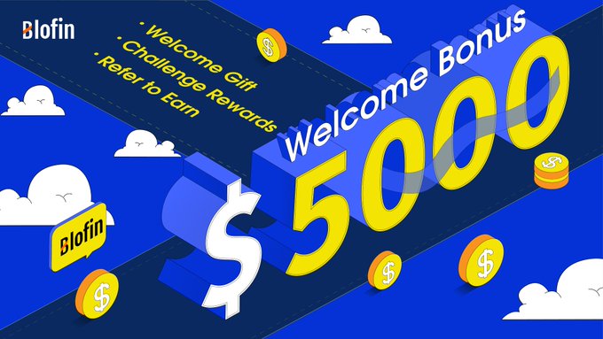 Blofin Exchange on Twitter: "🎉Join Blofin Today to win welcome bonus up ...