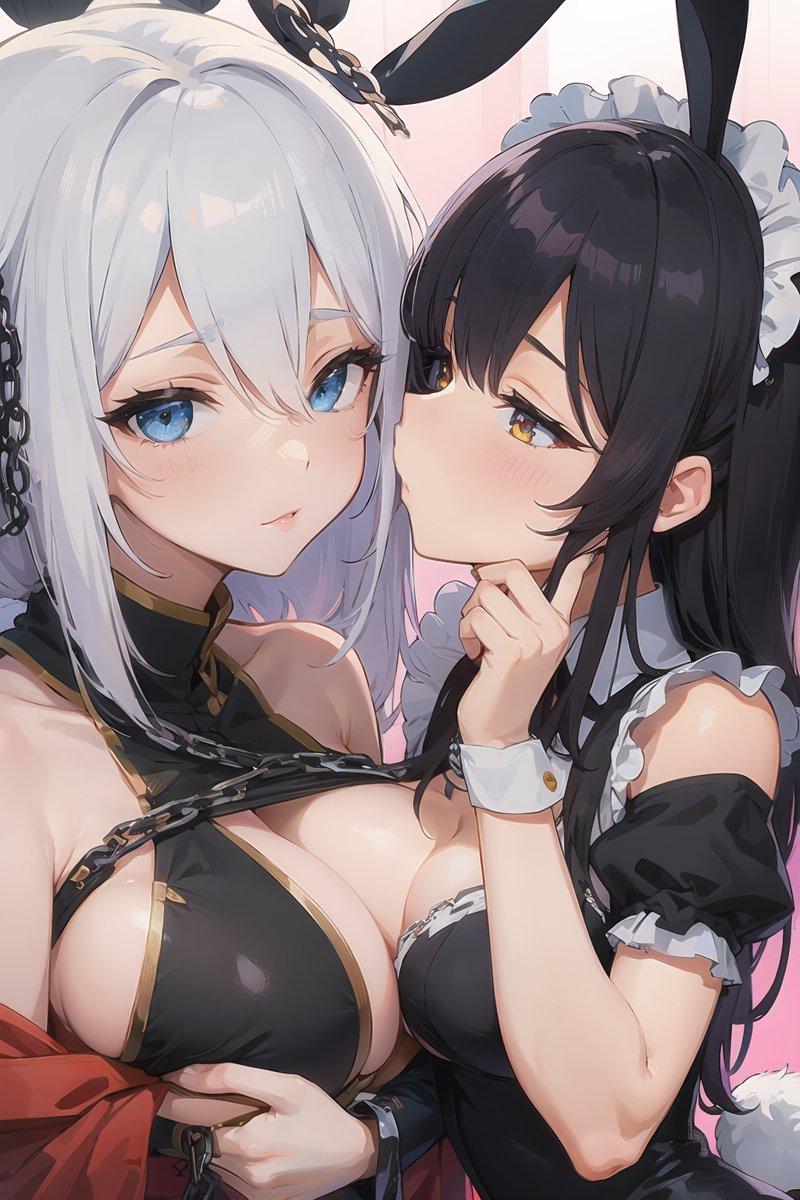 ricotte on Twitter: "kimono chain × bunny maid https://pixiv.net/users/88863717 | ricotte #AI ...