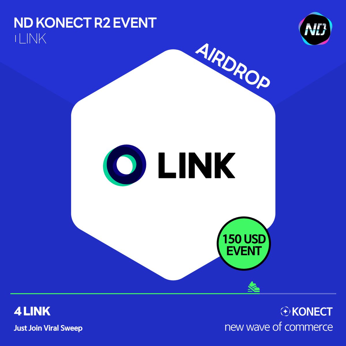 ND_official on Twitter: "[2nd Minting Celebration 4 LN(LINK) Event] 👑WINNER - 1st | 2 LINK ...