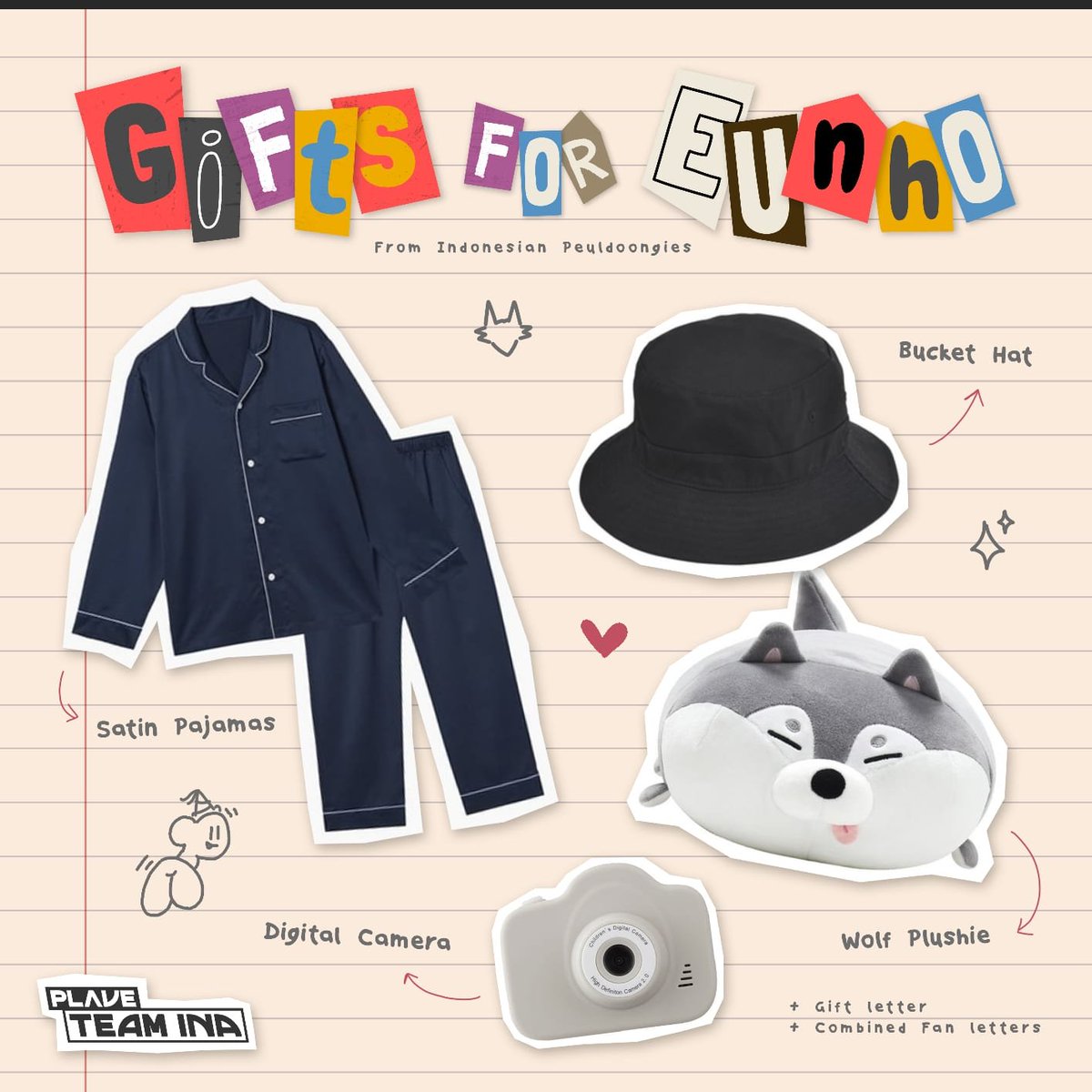 PLAVE TEAM INA on Twitter: "🐺 Birthday Gifts for Do Eunho ️ We've sent gifts to celebrate Eunho ...