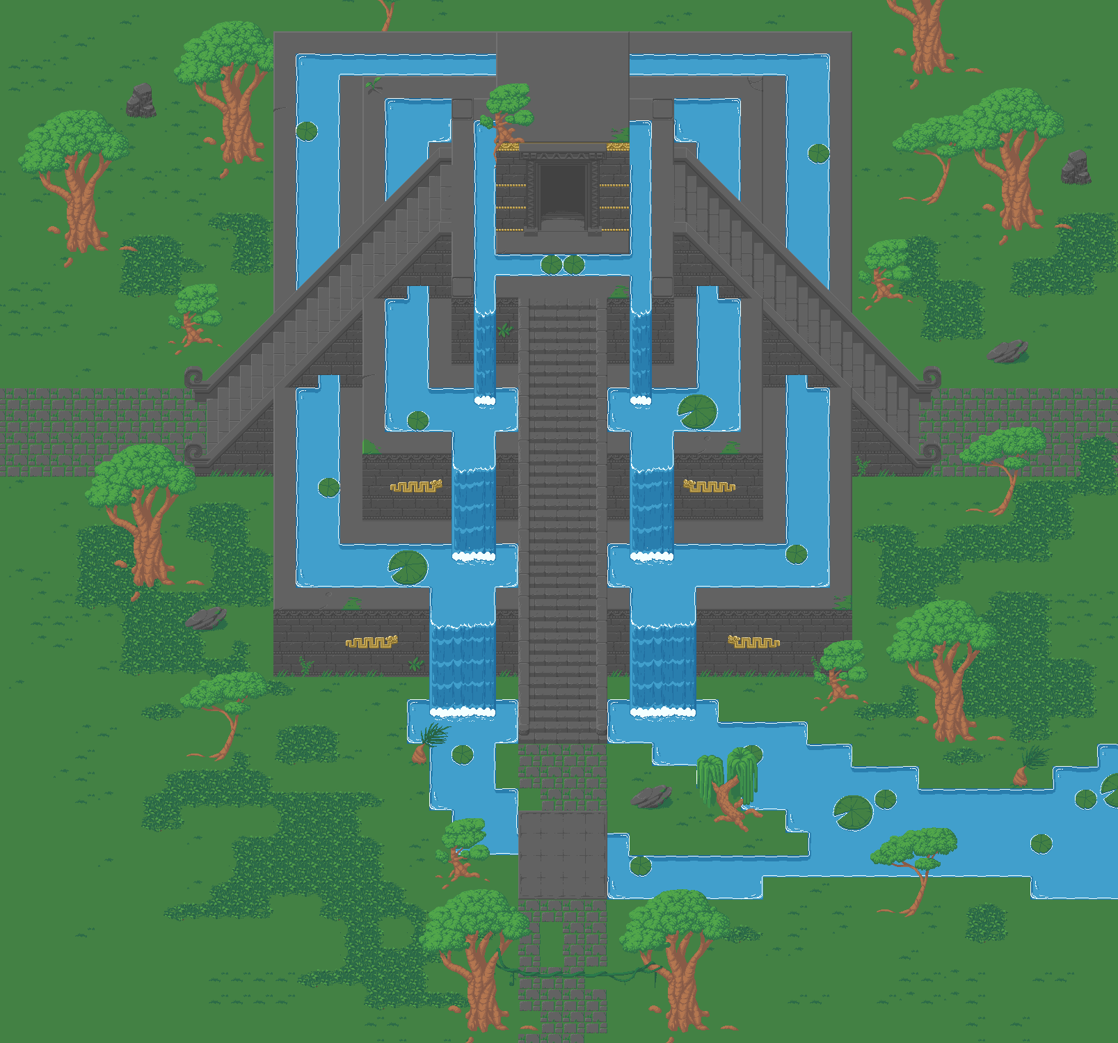 Sevarihk on Twitter: "I regularly pick up my tilesets and play around with them, making random ...