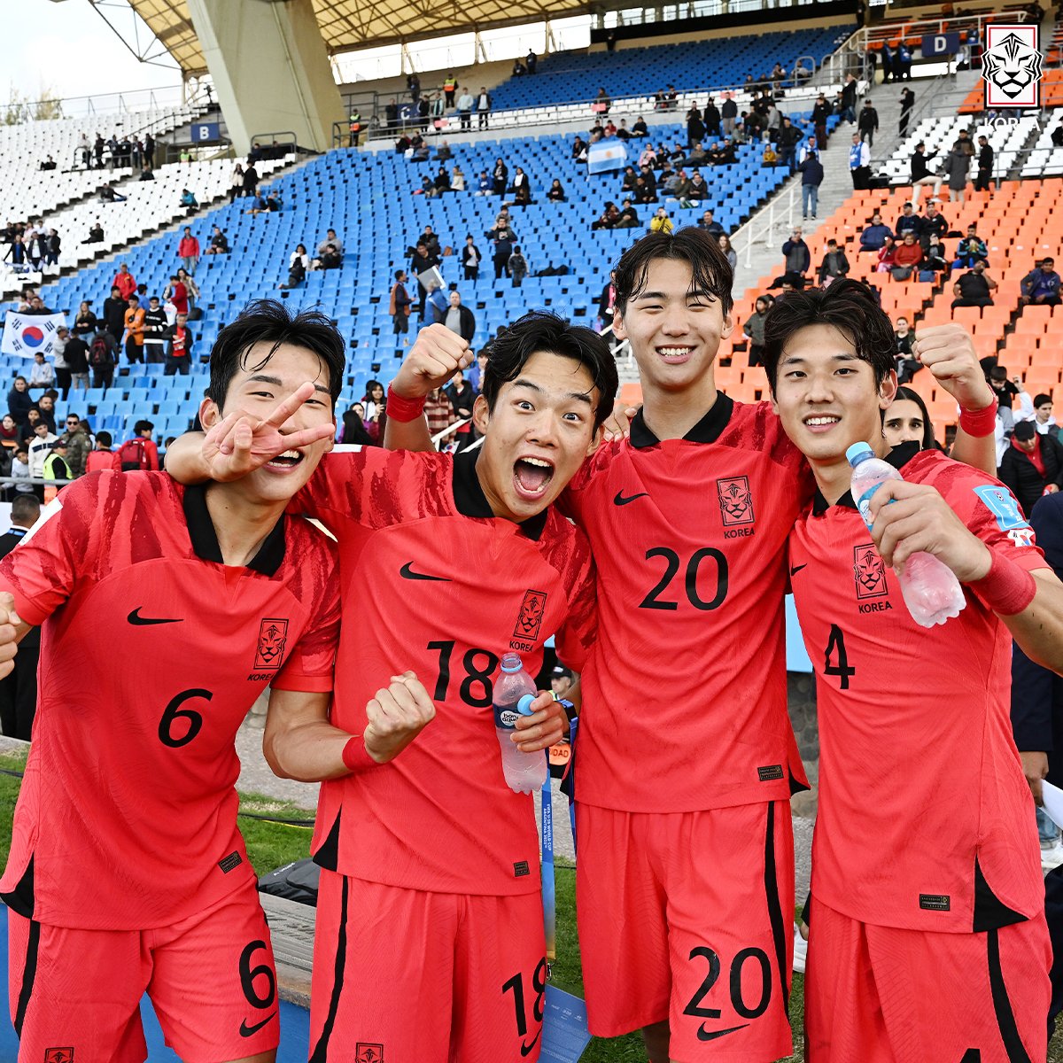 theKFA on Twitter: "[#생생포토] 대한민국🇰🇷 2-1 🇫🇷프랑스 2023 FIFA U-20 월드컵 조별리그 2차전 🇰🇷v🇭🇳#온두라스 05.26(금) 06: ...