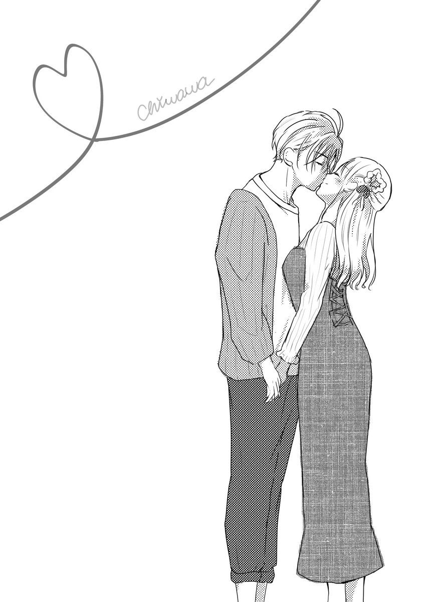 「次の表紙です ♯イラスト ♯創作」千和ちわわ🍺の漫画