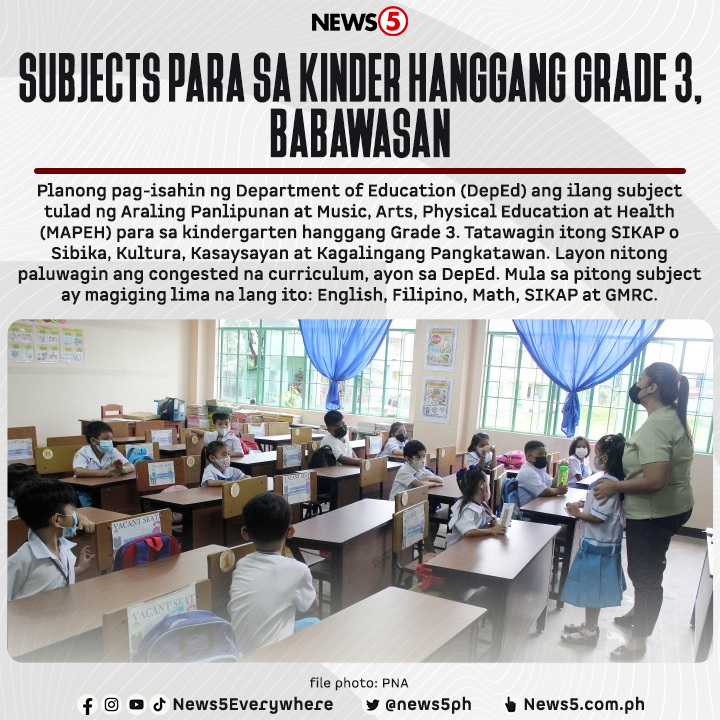 News5 on Twitter: "Ayon kay Department of Education Deputy spokesperson Asec. Francis Bringas sa ...