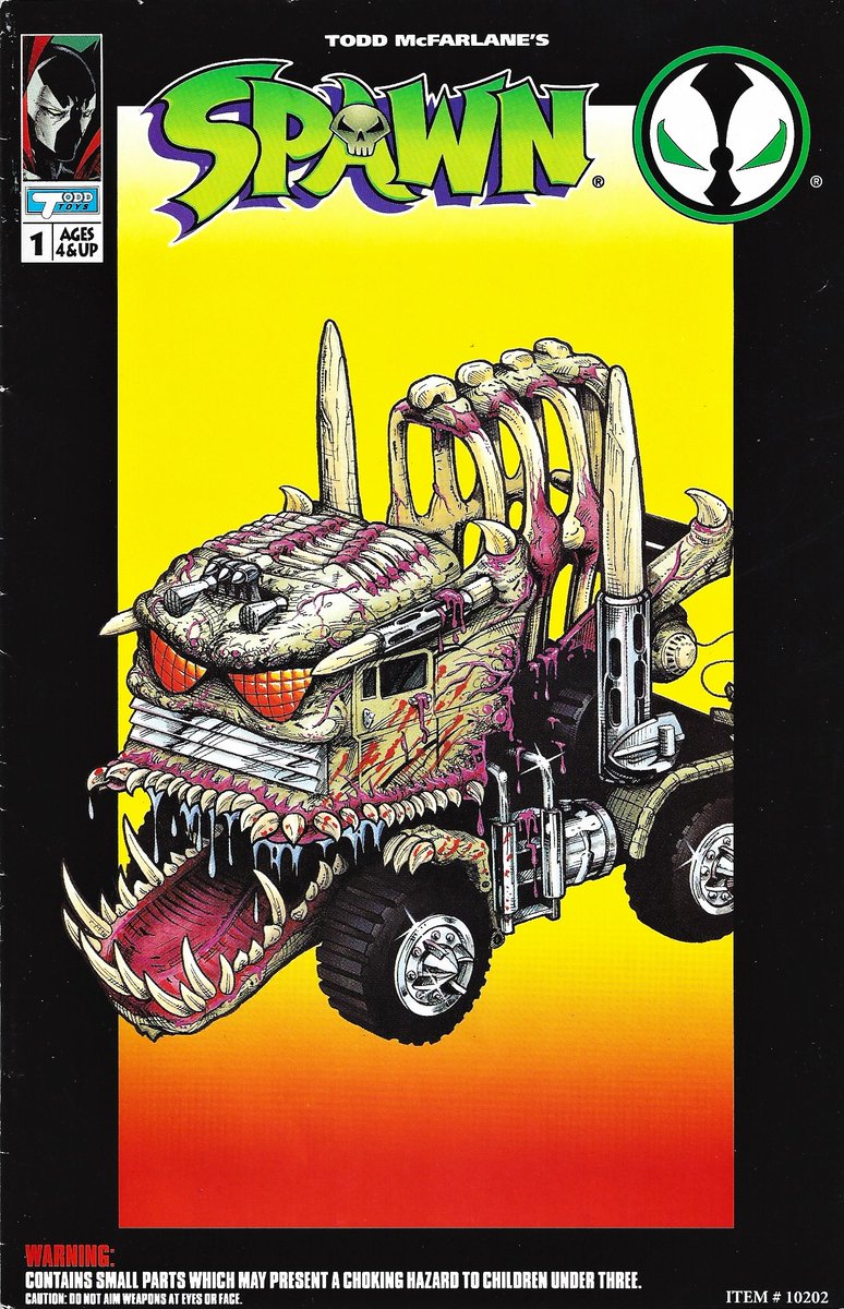 Daily Spawn Archive on Twitter: "The cover of Violator Monster Rig comic book (1994). #Spawn"