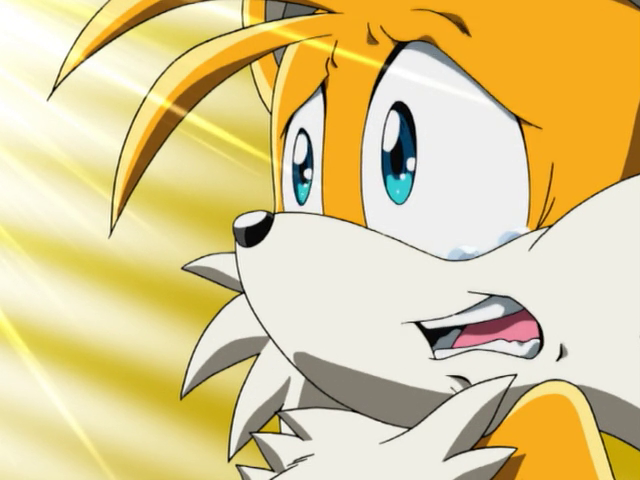 Tails The Fox Sonic X Crying