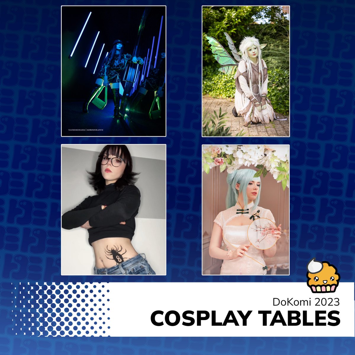 Tuxペンギン🐧🌸 on Twitter: "RT @DoKomi: +++ Cosplay Tables at DoKomi 2023 - Saturday +++ We continue ...