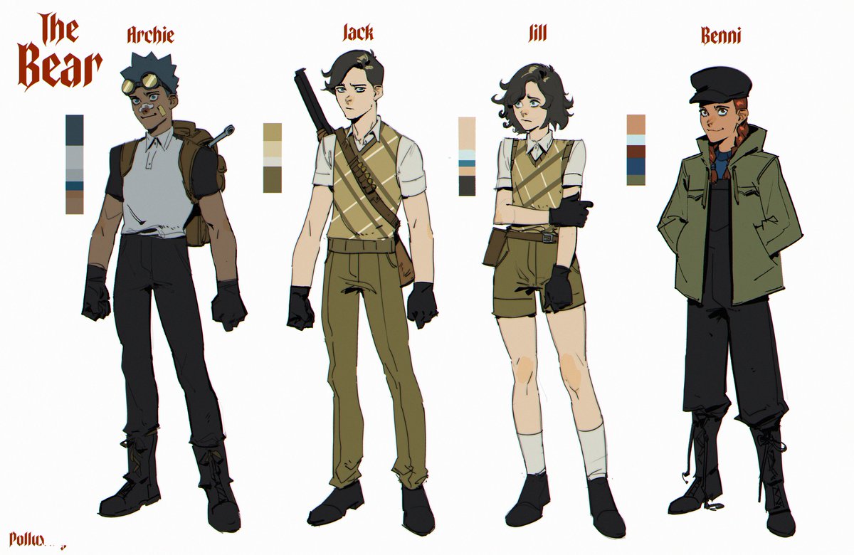 Polluxery on Twitter: "The bear concept art. #conceptart"