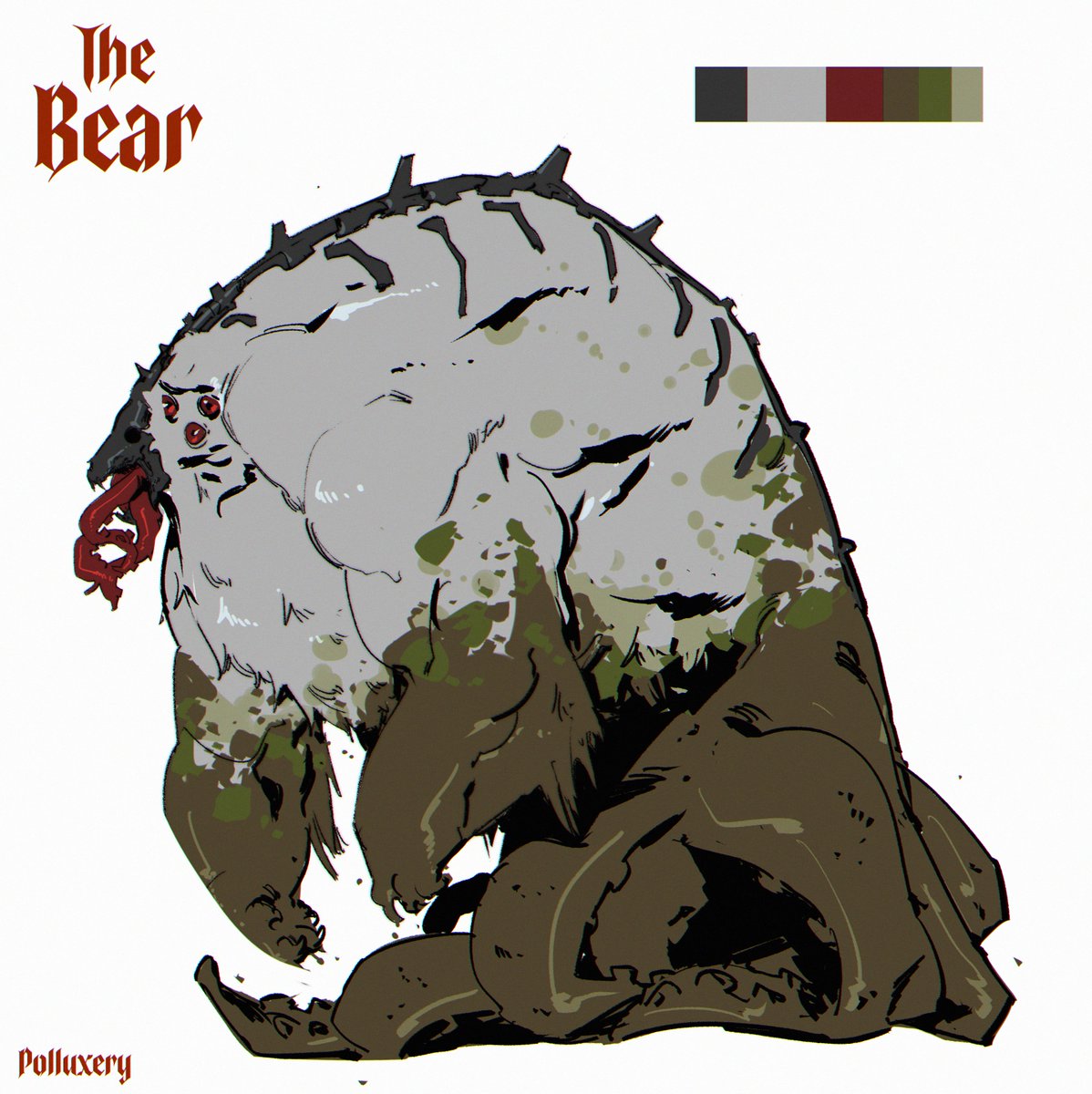Polluxery on Twitter: "The bear concept art. #conceptart"