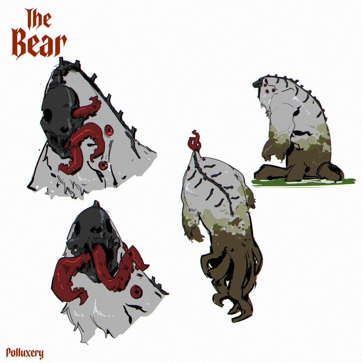 Polluxery on Twitter: "The bear concept art. #conceptart"
