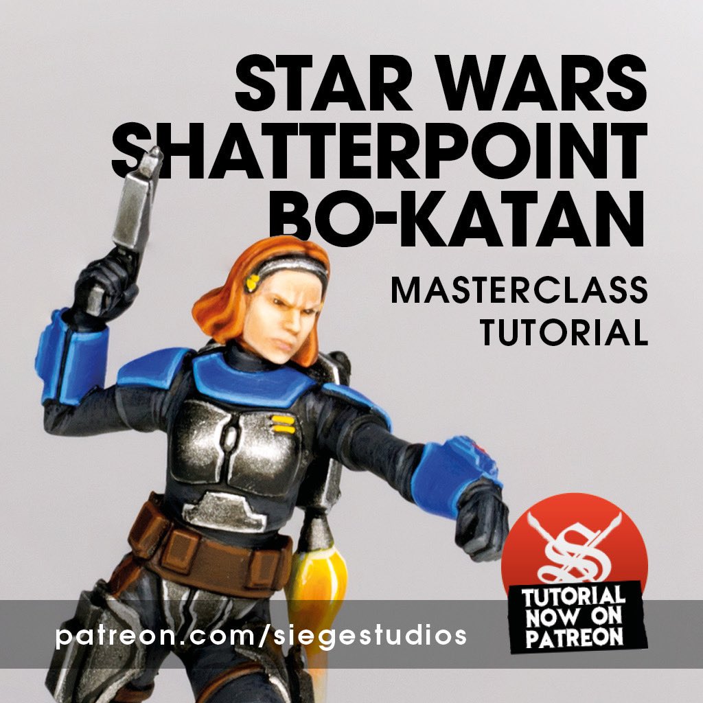 Siege Studios on Twitter: "Learn to paint the legendary Bo-Katan from the new Star Wars ...