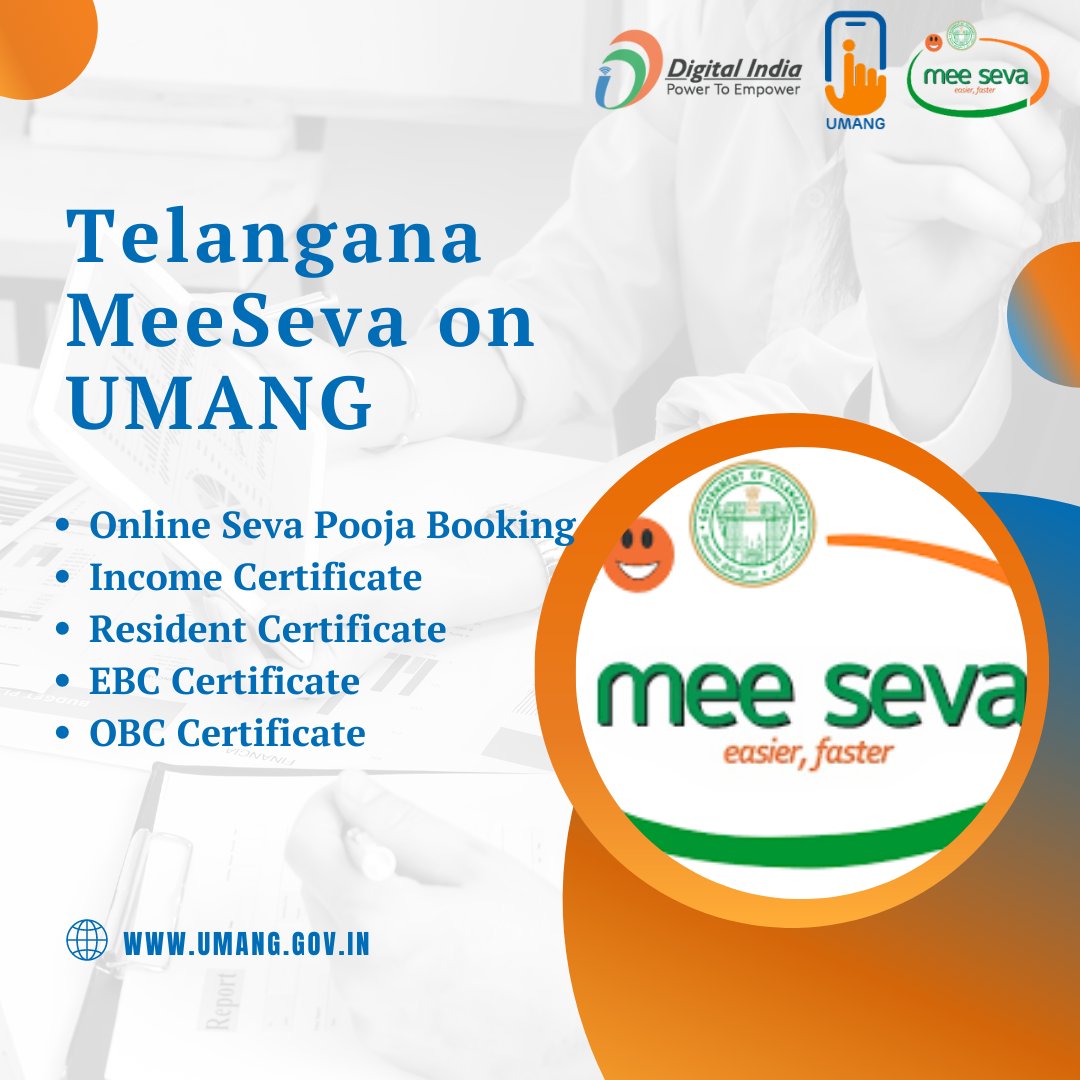 Telangana Meeseva Logo Image Of Mee Seva Center At Meerpet