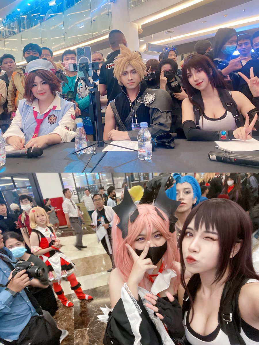 Refeen🌸 on Twitter: "Day 2 pics as Tifa Lockhart🙌 judging session was fun"