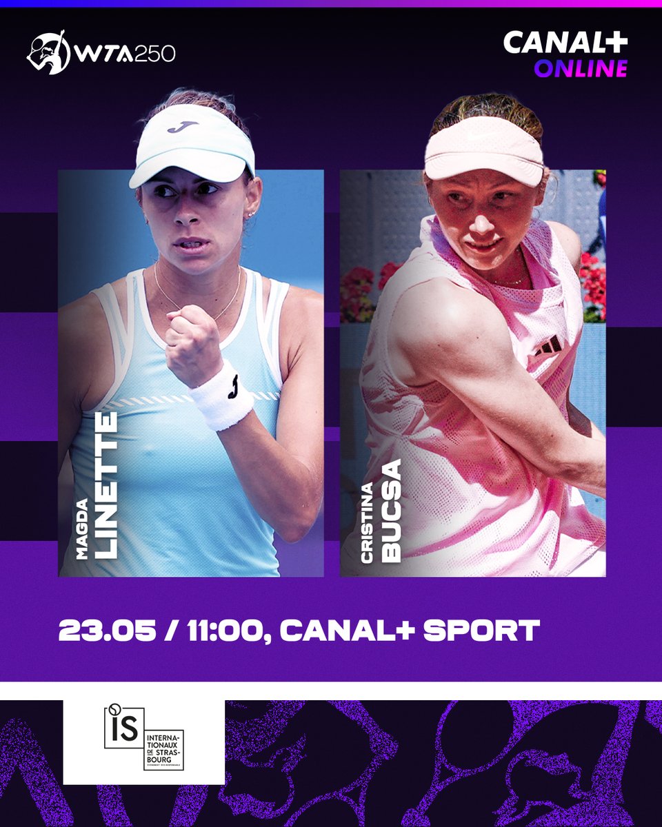 CANAL+ SPORT on Twitter: "Magda Linette nie odpoczywa przed French Open! Już dziś o 11:00 ...