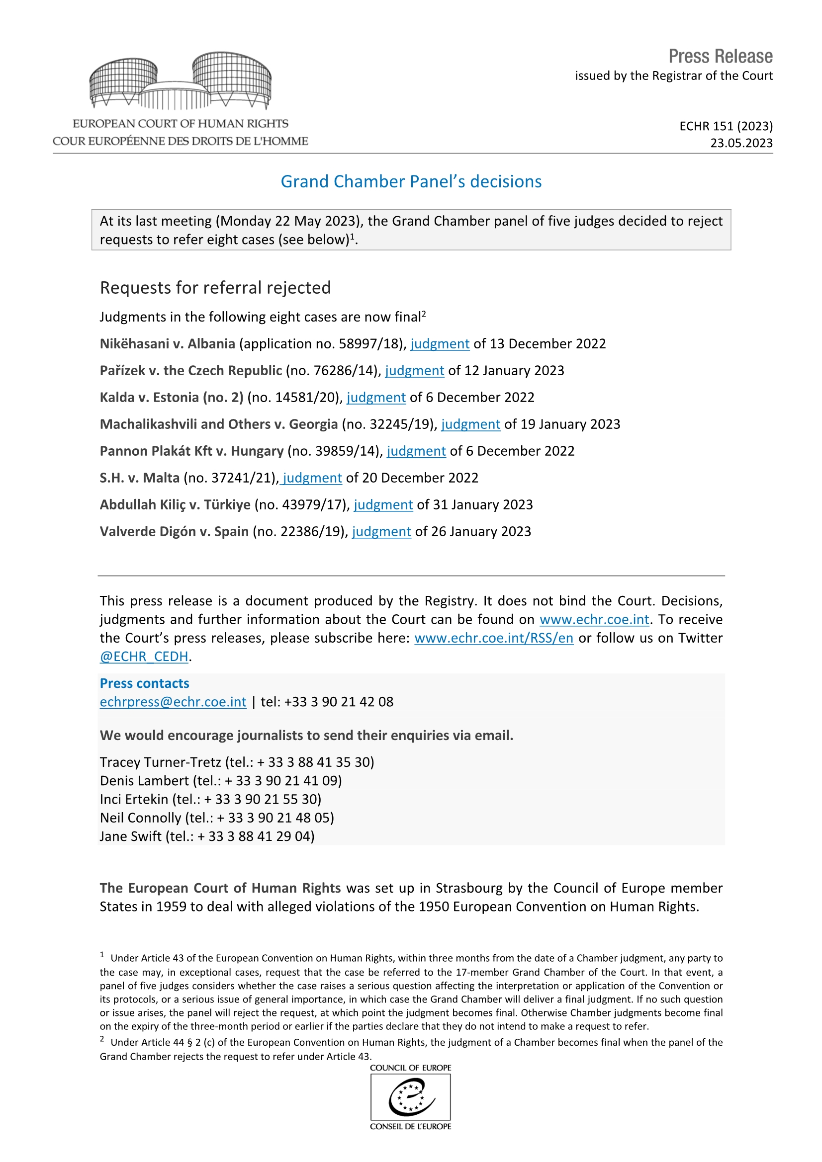 ECHR CEDH (@ECHR_CEDH) / Twitter