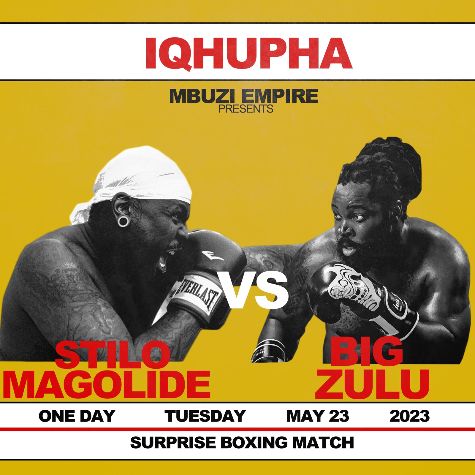 Big Zulu on Twitter: "Stilo Magolide ft Big Zulu - iQhupha🥊 it’s Out all digital platforms 🙏🏿 ...