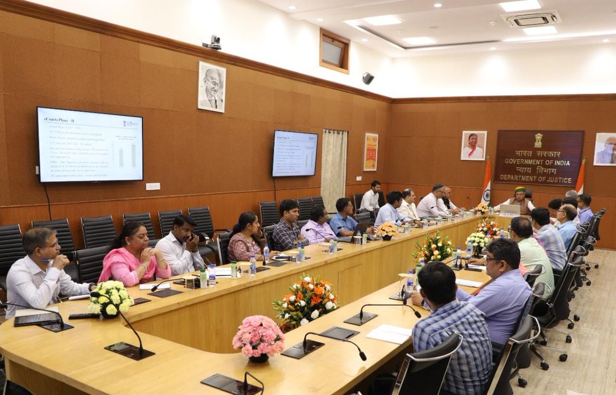 Ministry of Law and Justice on Twitter: "Hon'ble MoS(I/C), Ministry of Law and Justice, Shri ...