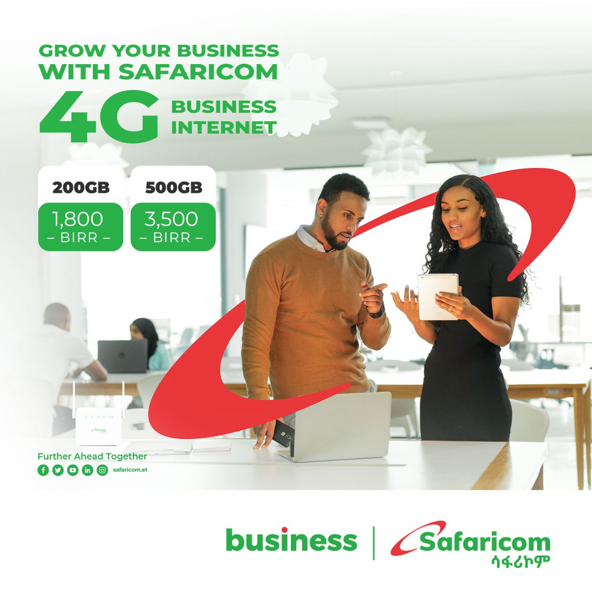 Safaricom Ethiopia on Twitter: "Experience convenience and value for money with Safaricom’s 4G ...