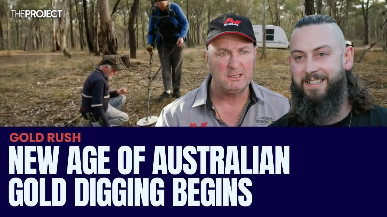 The Project on Twitter: "A second gold rush is coming, with more and more Australians picking up ...