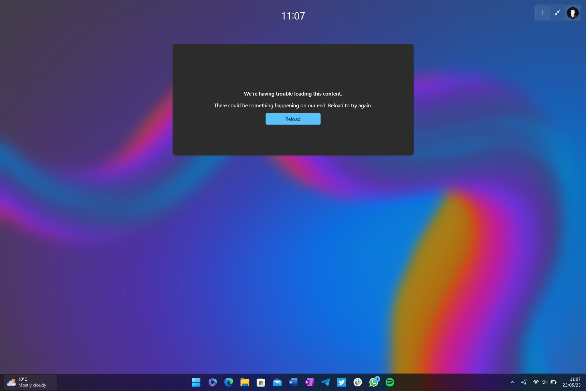 Zac Bowden on Twitter: "Is the Widgets panel down for anyone else? I haven't been able to get it ...