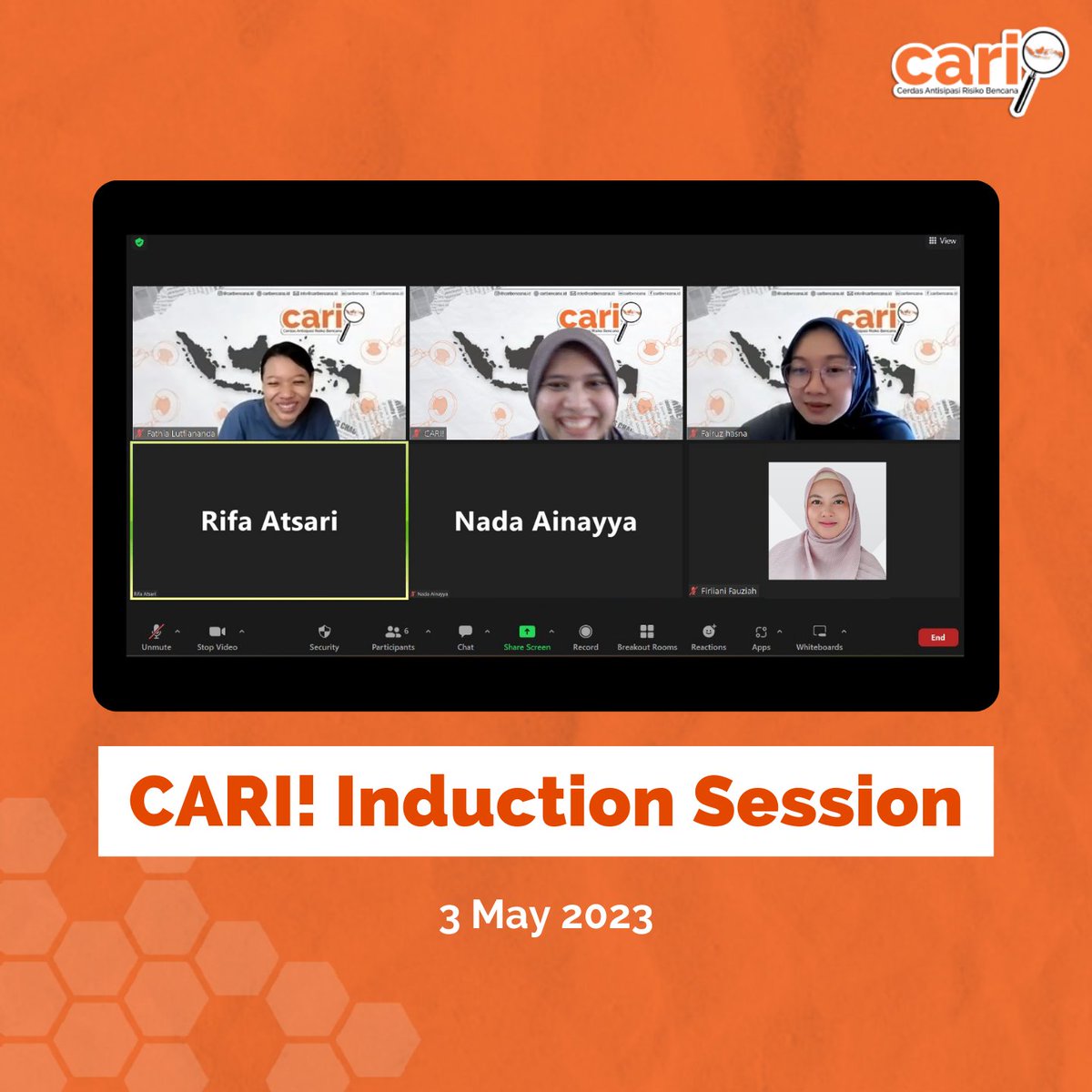 CARI on Twitter: "On May 3, 2023, CARI! welcomed three new team members through an Induction ...