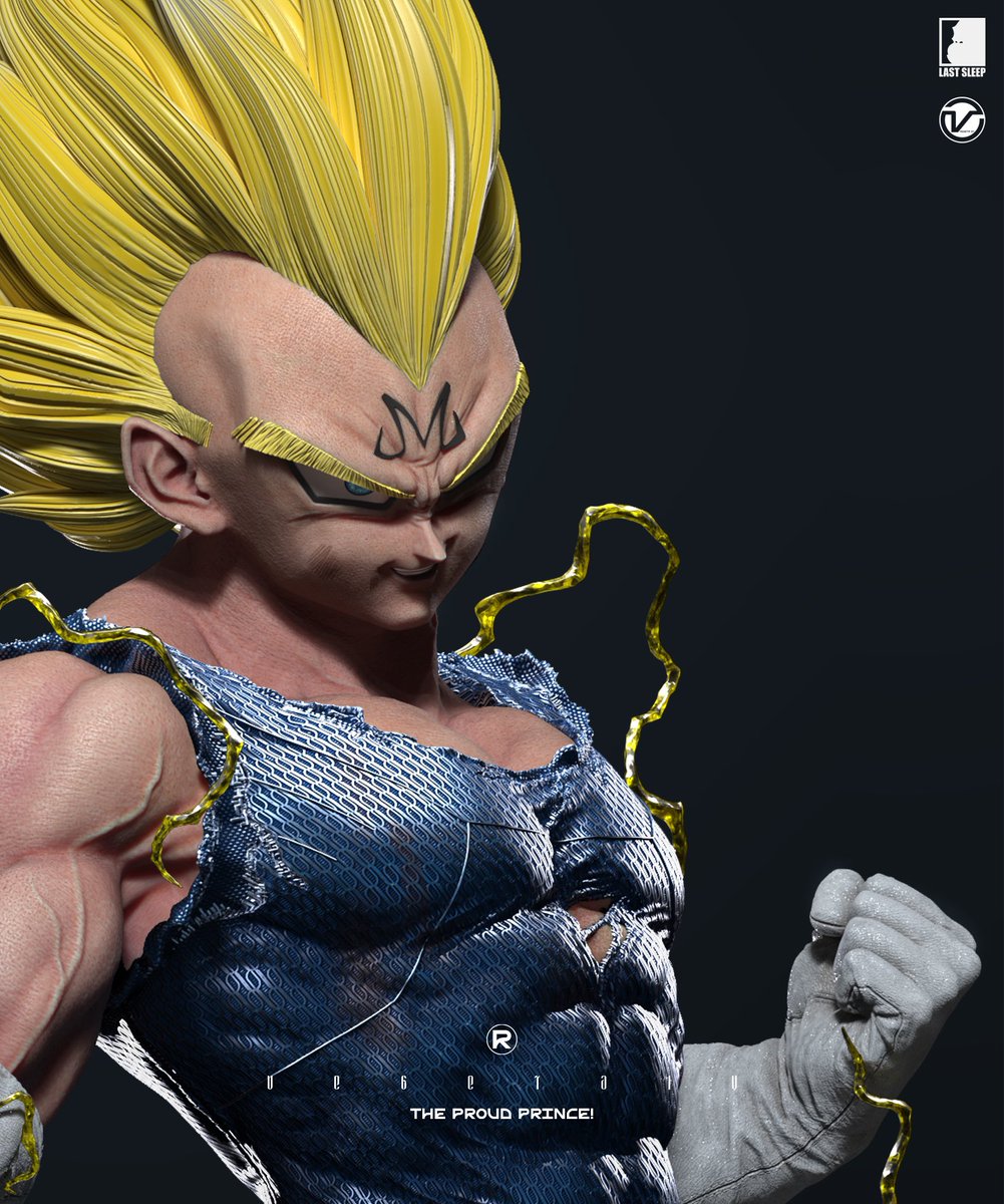 HHamajippa on Twitter: "Last Sleep Studio LS Majin Vegeta 1/6 1/4 这是仿真效果的，涂装风格都不一样，"