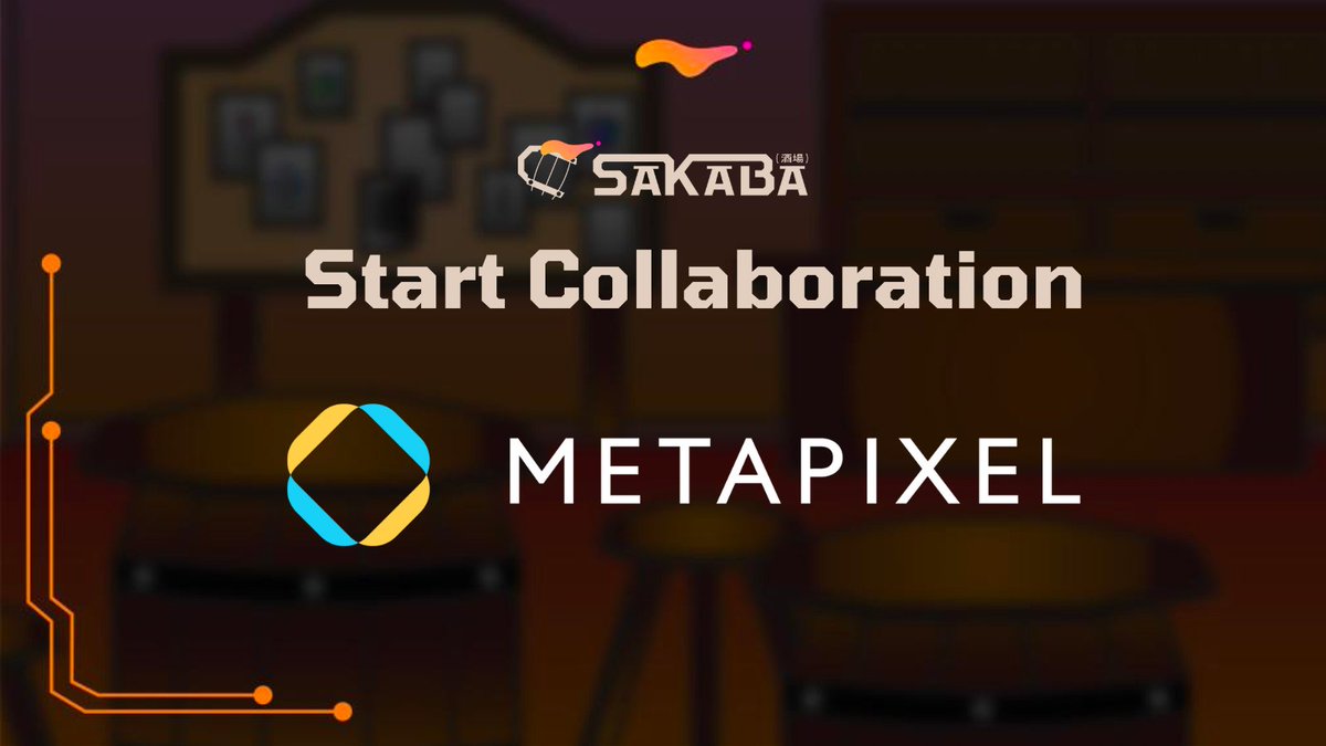 SAKABA(酒場) on Twitter: "Today we are pleased to announce our collaboration with @METAPIXEL🍺 ...
