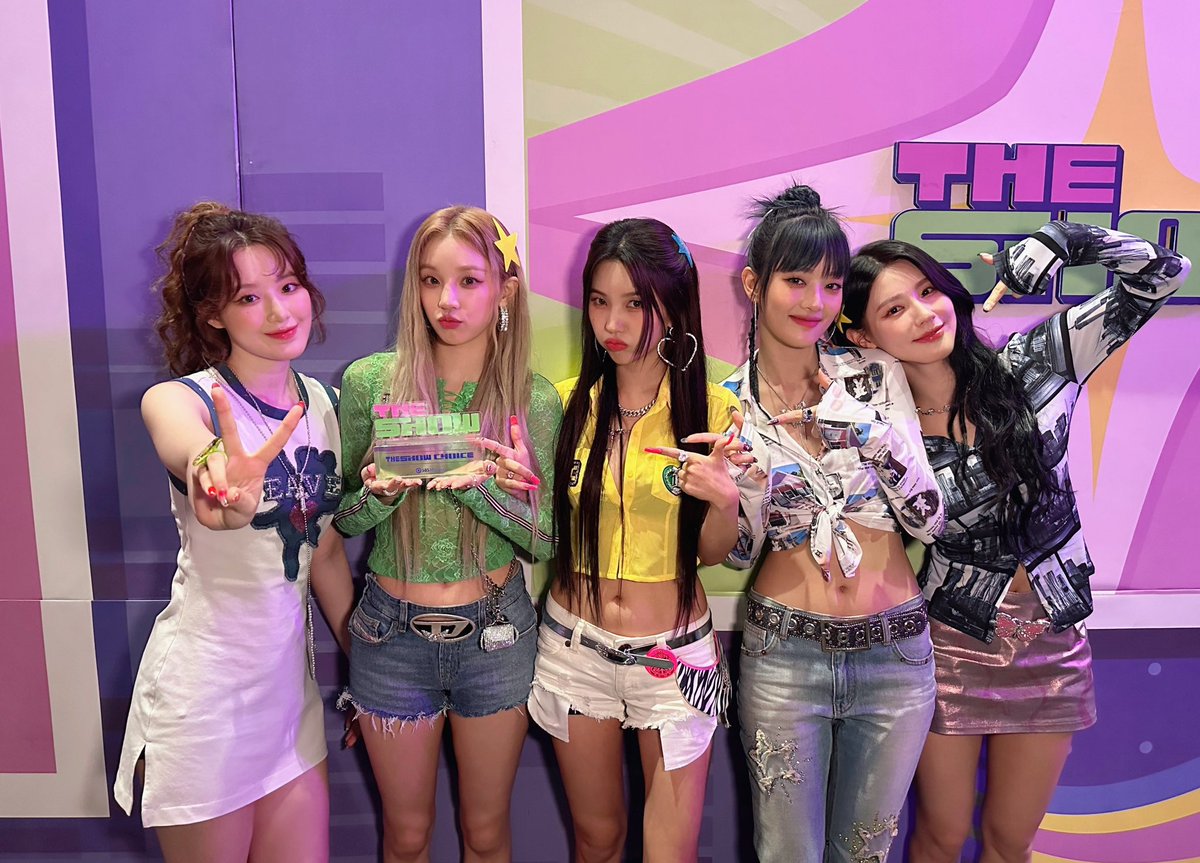 The Show On Twitter 5월 23일 더쇼초이스 주인공은 여자아이들 의 퀸카 입니다 더쇼초이스의 수상을