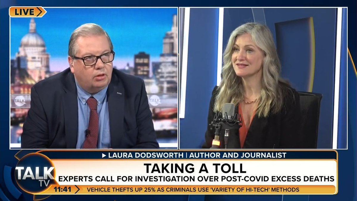 Talktv On Twitter Excess Deaths Are Reportedly More Than 10 Percent