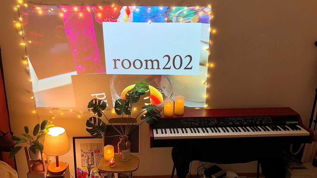 room202 on Twitter: "【room202 Studio Session Live】 明日5/24(水)18:00〜 いつものお部屋からライブ配信をお届けします🎤🎹 ...