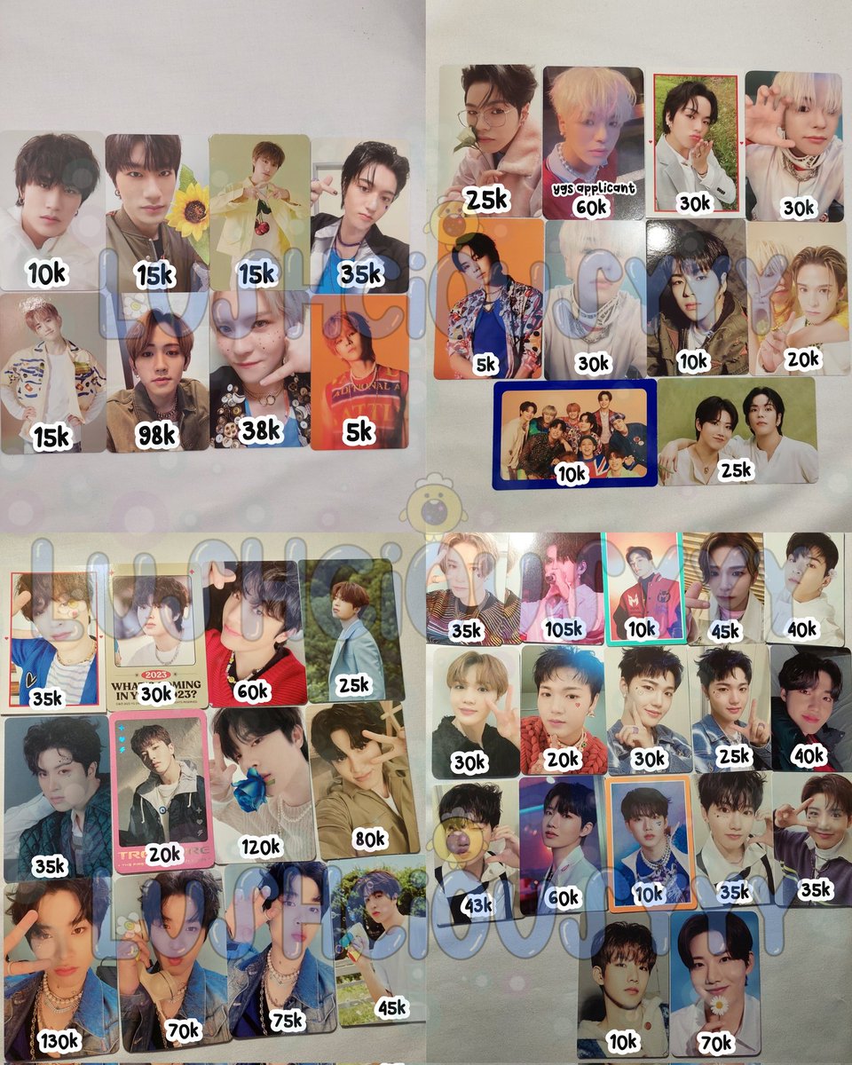 rai 🪐 mt after dm 🖖🏻 ️ on Twitter: "want to sell // wts ᥫ᭡. aab junghwan, jihoon, junkyu, yoshi ...