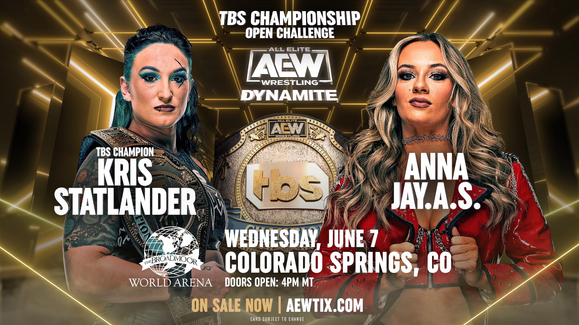 AEW Dynamite: New Championship Match Announced For June 7 Episode AEW Dynamite: New Championship Match Announced For June 7 Episode