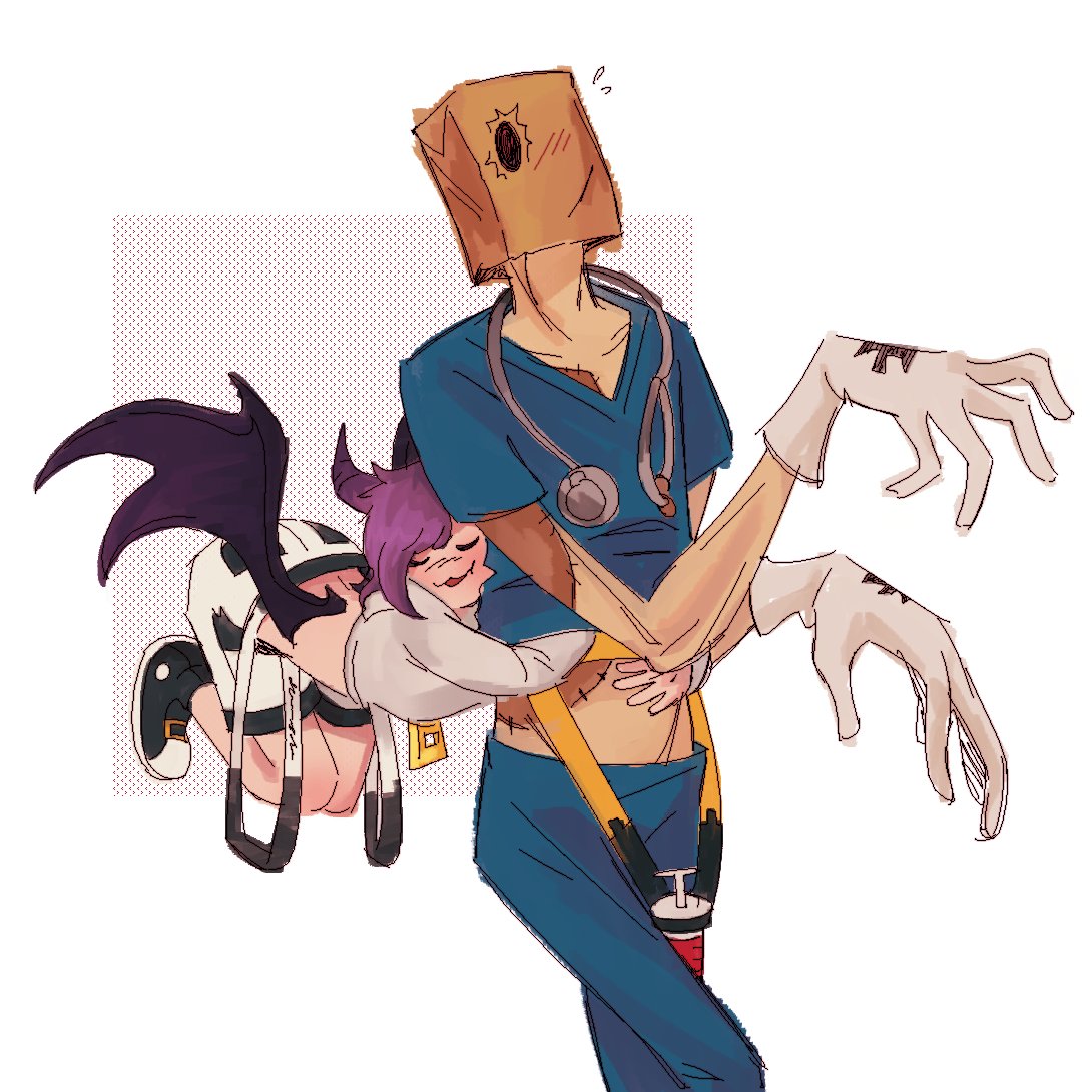 「oh faust we're really in it now #ggst」|🌈super kayのイラスト