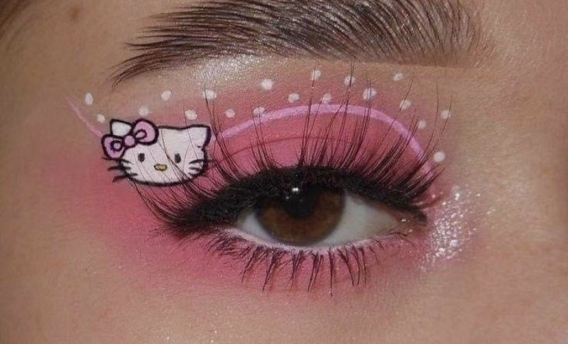 Hello Kitty Eye Makeup