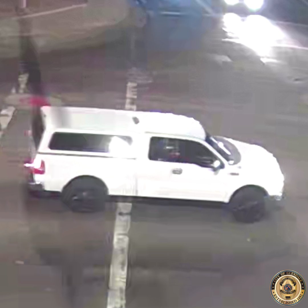 Glendale Police On Twitter This Is The Suspect Vehicle From A Fatal