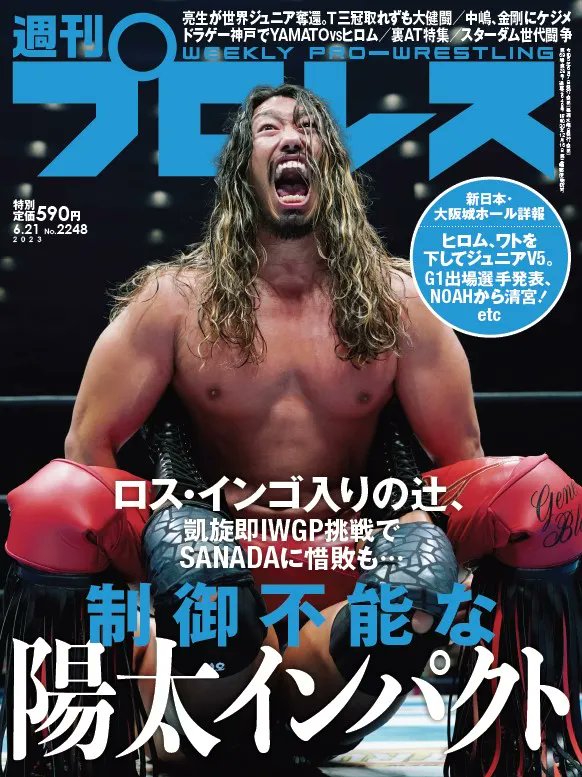 DDT Pro-Wrestling (English) on Twitter: "📖This week on Weekly Puroresu📖 (June 7 Release, June ...