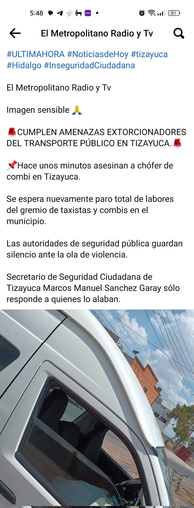 Fuerza Informativa Azteca on Twitter: "#Hidalgo | Cuatro días no hubo transporte público en ...