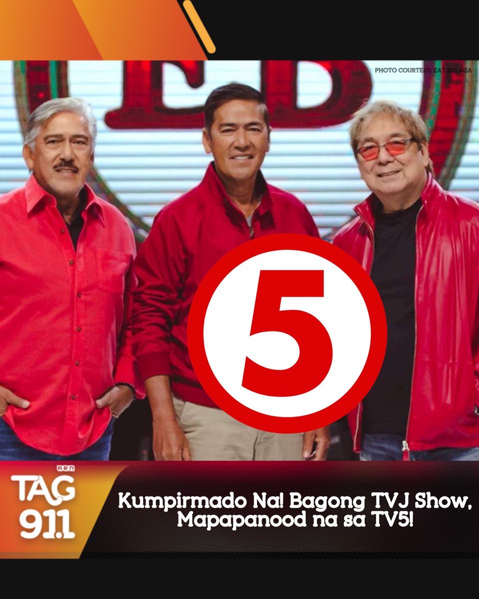 mk.ager - D Voting Team on Twitter: "RT @tag911ae: TVJ SA TV5! Confirmed! Pumirma na sina Tito ...