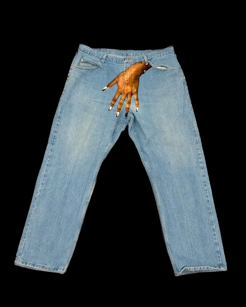 AVNT on Twitter: "Painted Denim from Marjun Apparel 💅"