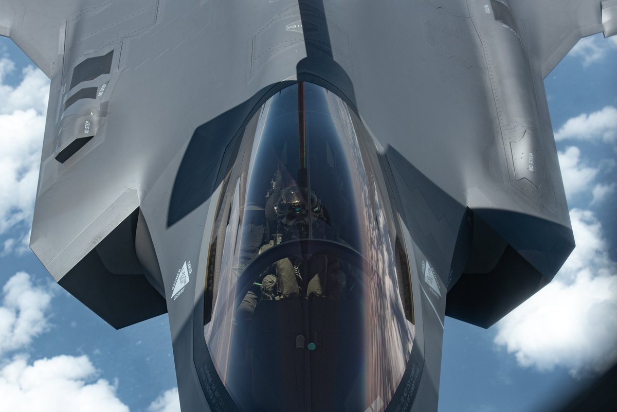Air Power on Twitter: "A cherry 🍒 of an F-35A from the 355th FS, Eielson AFB, Alaska (May 23 ...