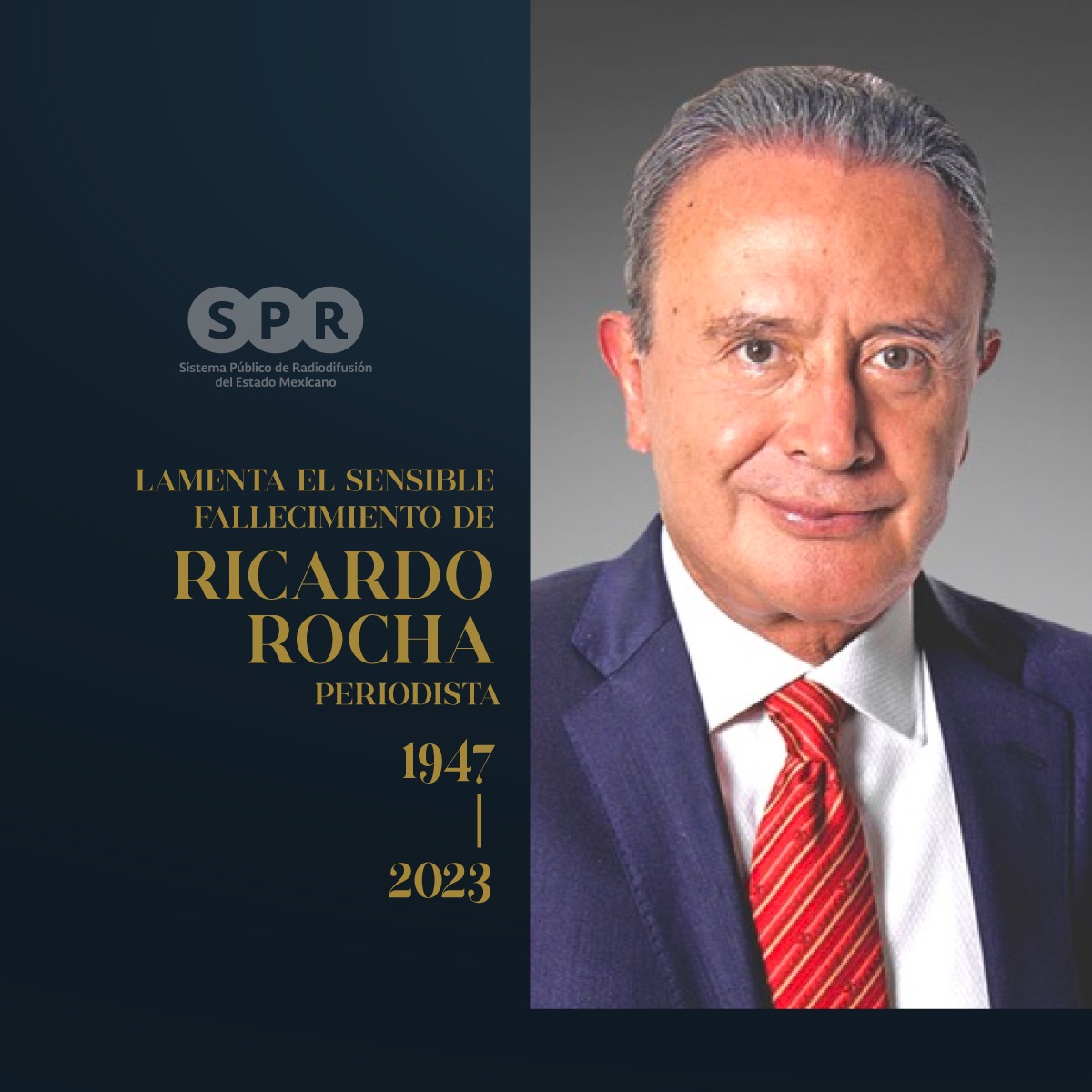 SPR México on Twitter: "El Sistema Público de Radiodifusión del Estado Mexicano lamenta el ...