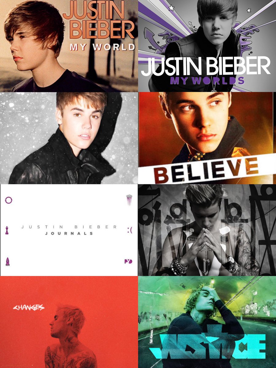 Justin Biebers Albums