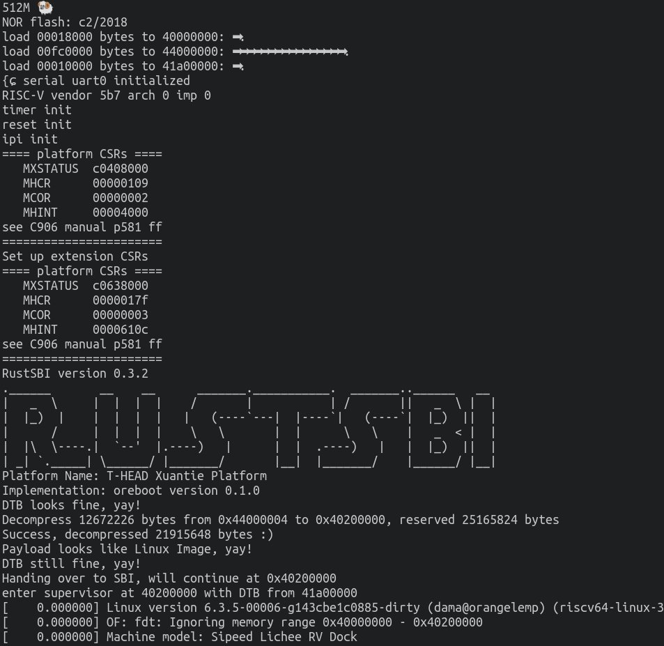 Daniel Maslowski aka CyReVolt 🐢 on Twitter: "Factoring out the SBI implementation in @oreboot ...