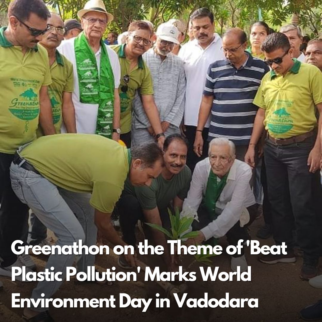 Our Vadodara on Twitter: "Greenathon on the Theme of 'Beat Plastic Pollution' Marks World ...