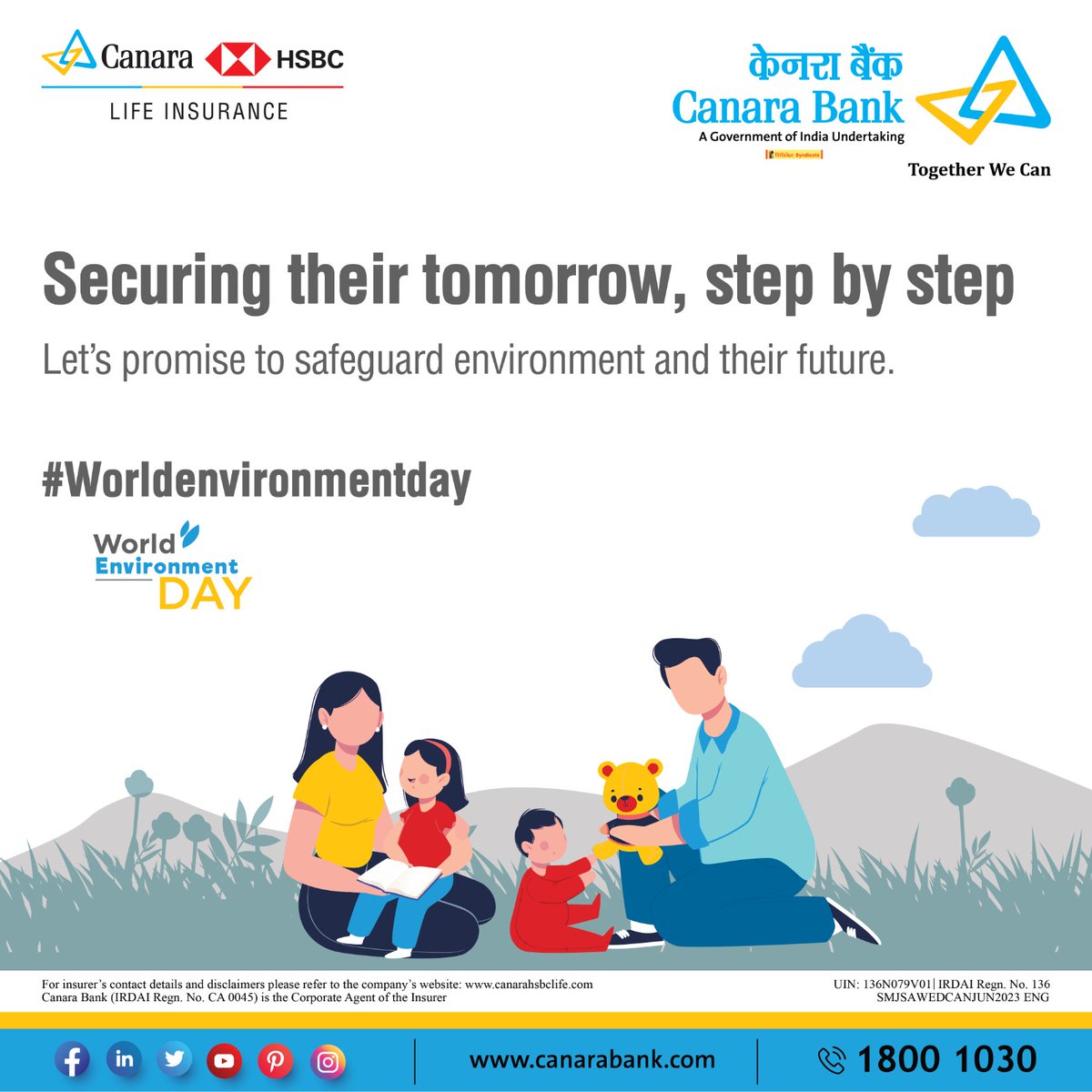 Canara Bank on Twitter: "Securing the future in a sustainable way. Wise planning helps to ...
